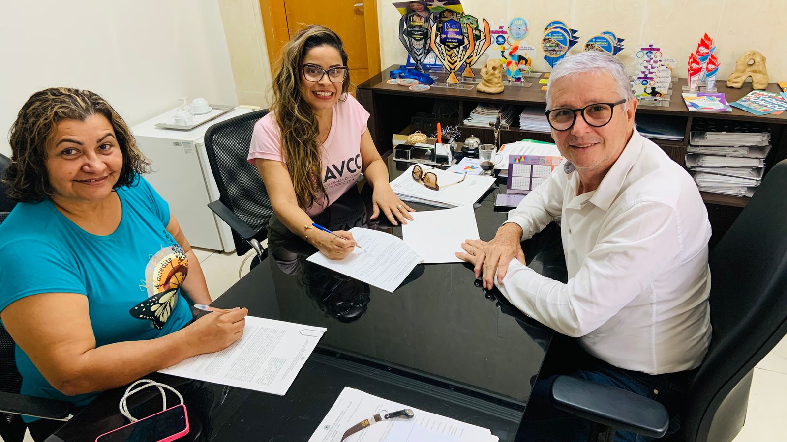 Prefeitura firma Termo de Fomento com Associação Voluntária de Combate ...